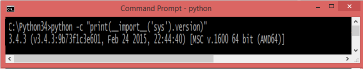 How To Check Which Version Of Python Do I Have Installed 