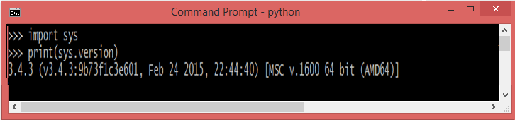 How To Check Which Version Of Python Do I Have Installed 